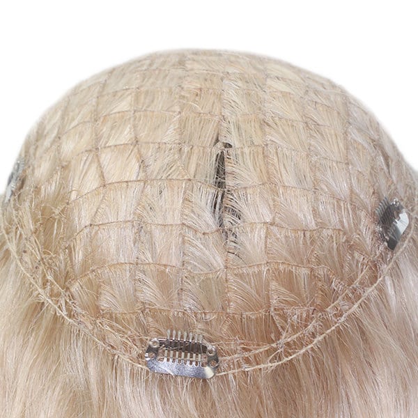 Blonde Human Hair Integration Hairpiece For Women Wholesale